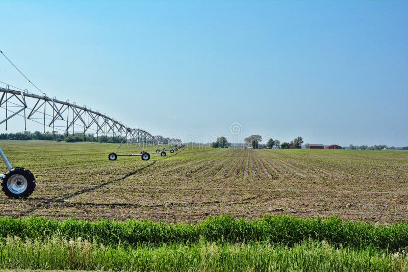 Irrigation Sprayer 3 stock image. Image of dirt, horizontal - 41276479