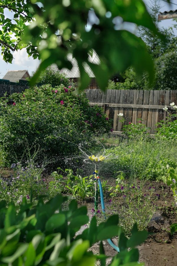 Irrigation System with Spinning Technology for Garden Refreshing ...