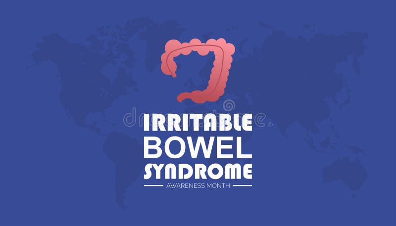 April is Irritable Bowel Syndrome Awareness Month. Stock Vector ...