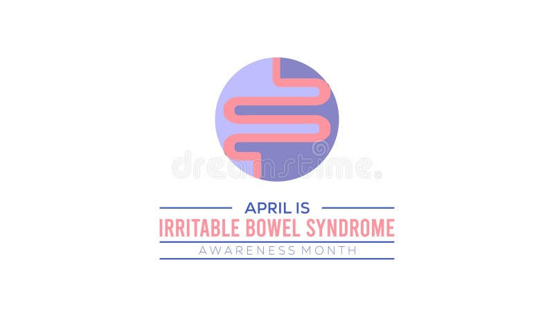 April is Irritable Bowel Syndrome Awareness Month. Stock Vector ...