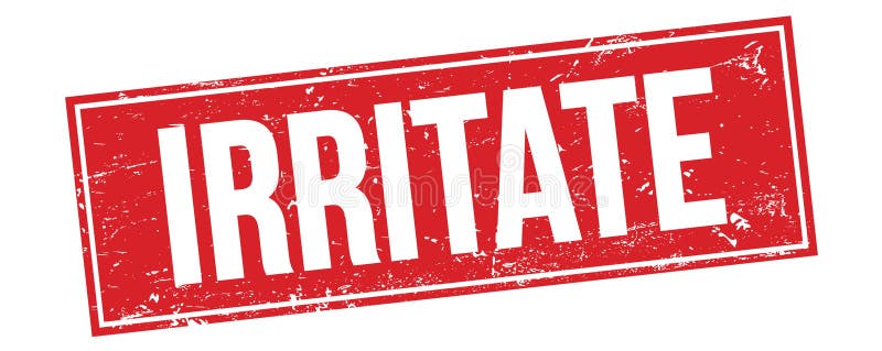 Irritate Text Stock Illustrations – 41 Irritate Text Stock ...