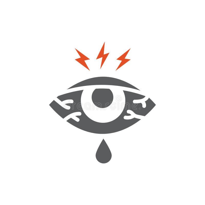 Irritated Eye Stock Illustrations – 859 Irritated Eye Stock ...