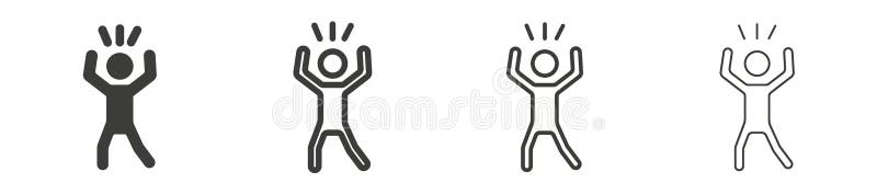 Irritated Human Icon Vector Set on White Background Stock Vector ...