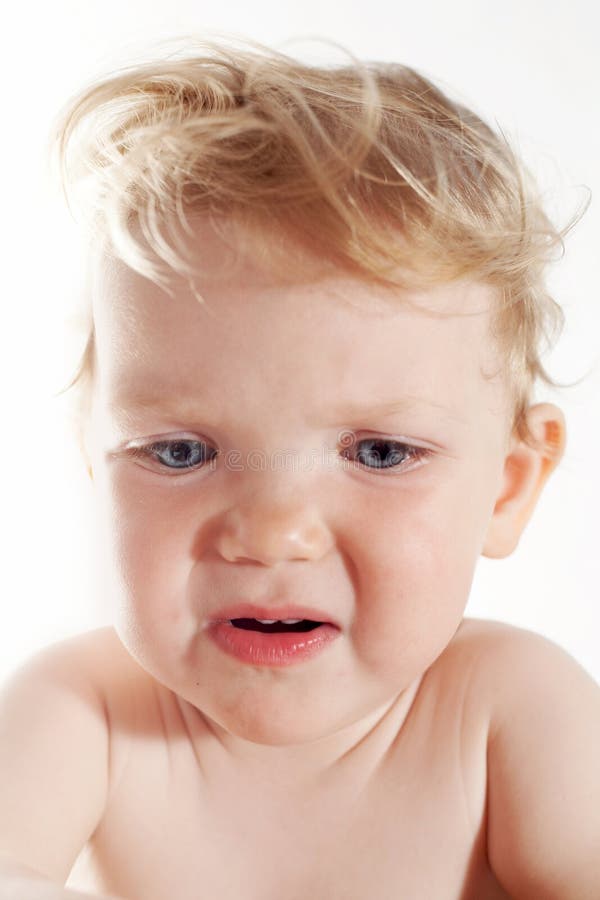 Irritation stock photo. Image of baby, face, irritation - 5925322