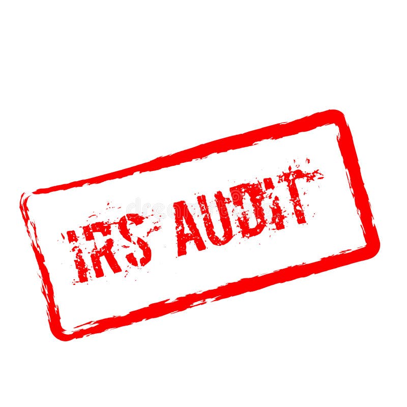 IRS Audit Rectangular Stamp. Stock Vector - Illustration of rubber ...