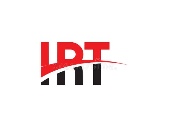 IRT Letter Initial Logo Design Vector Illustration Stock Vector ...