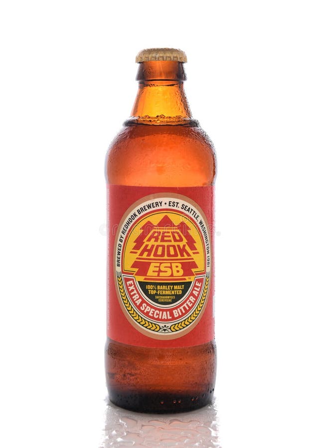 A bottle of Redhook ESB editorial photo. Image of brewer - 184654831