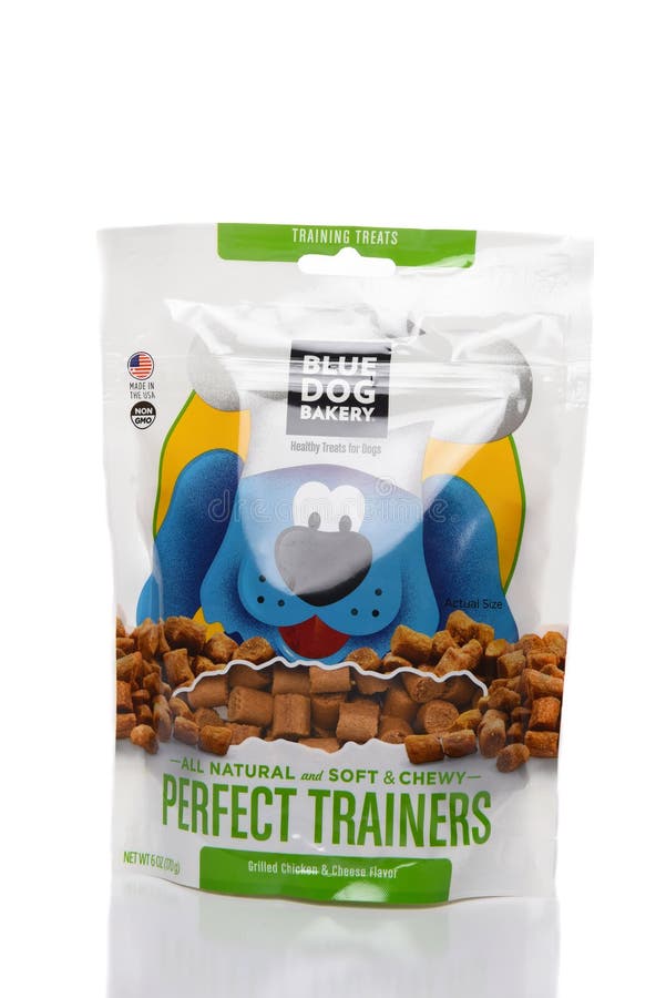 A Package of Training Treats Form Blue Dog Bakery Editorial Photo ...