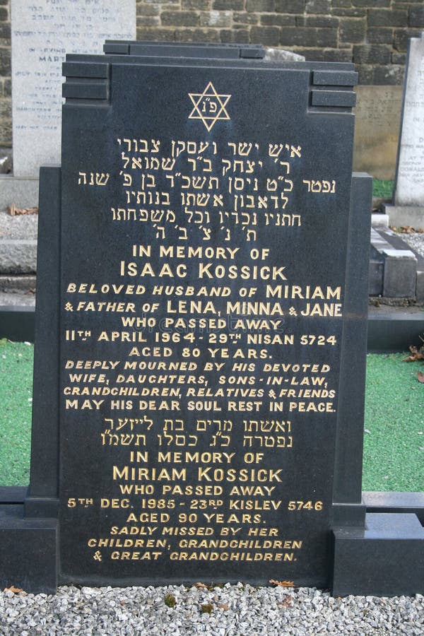 Isaac And Miriam Kossick Picture. Image: 222346926