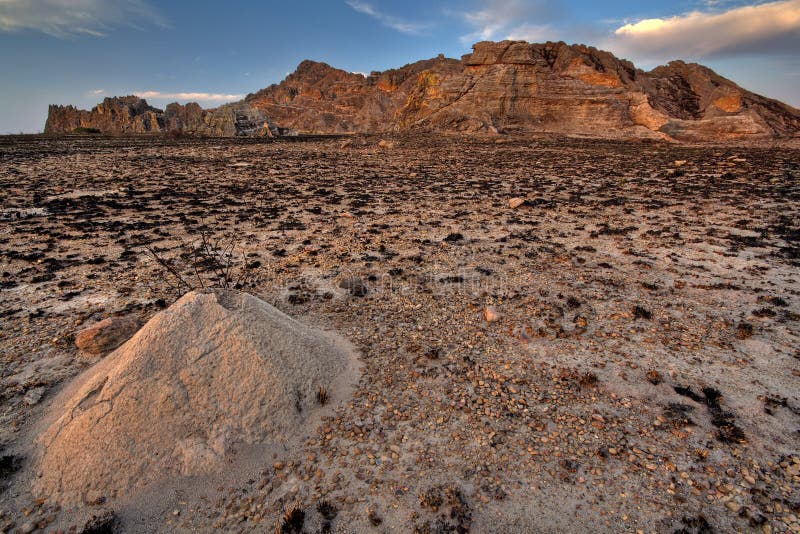 Isalo imagen de archivo. Imagen de espectacular, nubes - 8003339