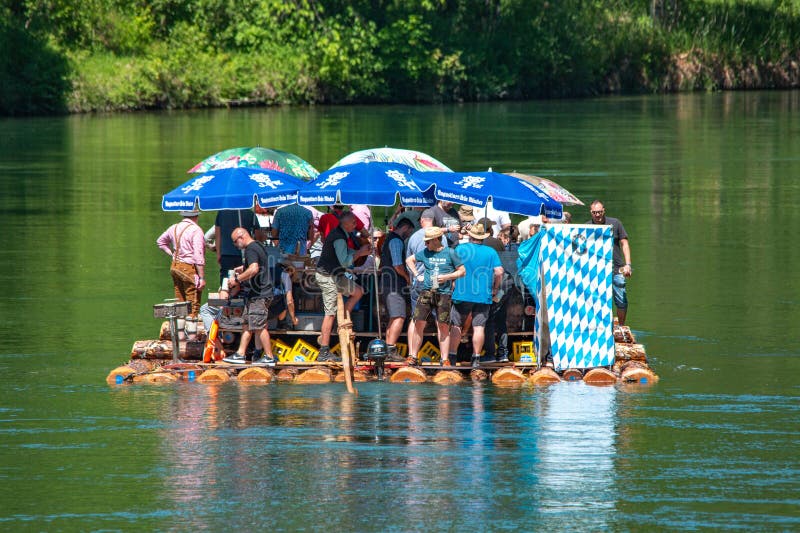 Isar Raft Trips with Isar Raft Event Editorial Photography - Image of ...