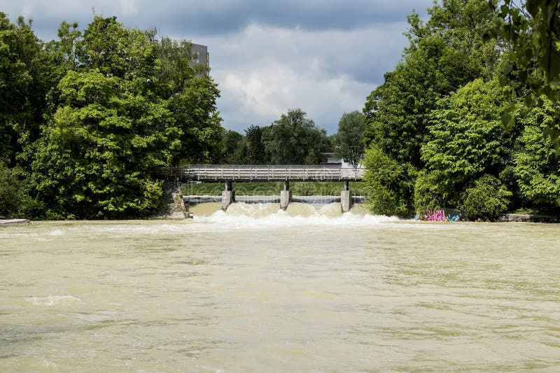 Isar River Hike in Munich, Munich Way of St. James, Bavaria, Germany ...