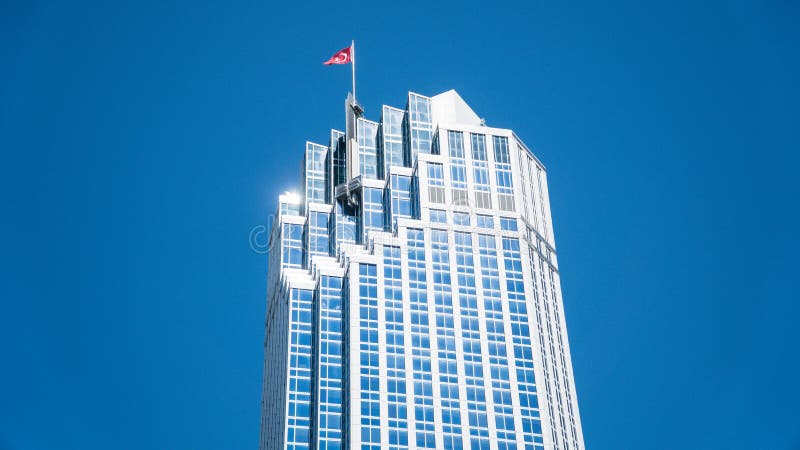 Isbank Headquarters at Levent Istanbul Editorial Stock Photo - Image of ...