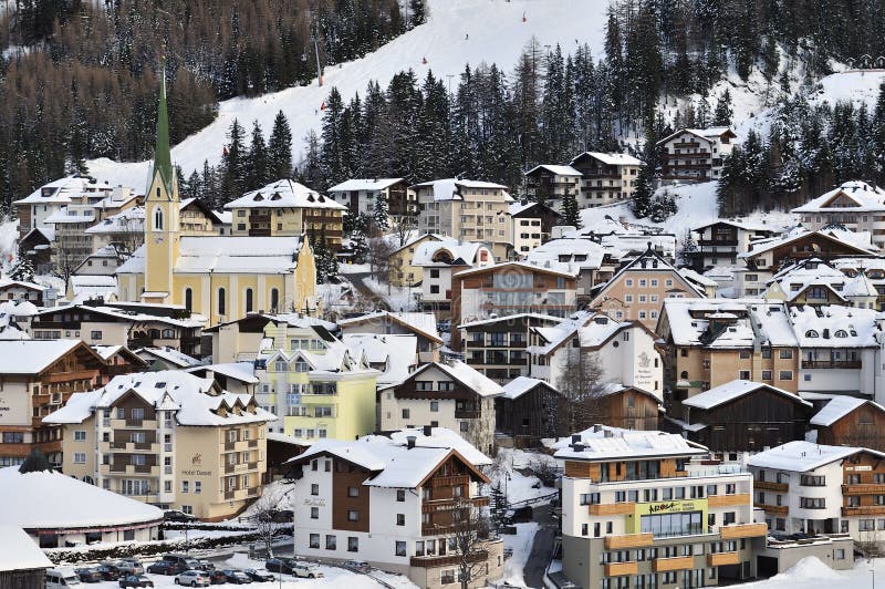 Ischgl editorial photography. Image of centre, mountain - 49223187