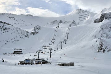 Ischgl Ski Resort stock image. Image of clouds, resort - 25715615