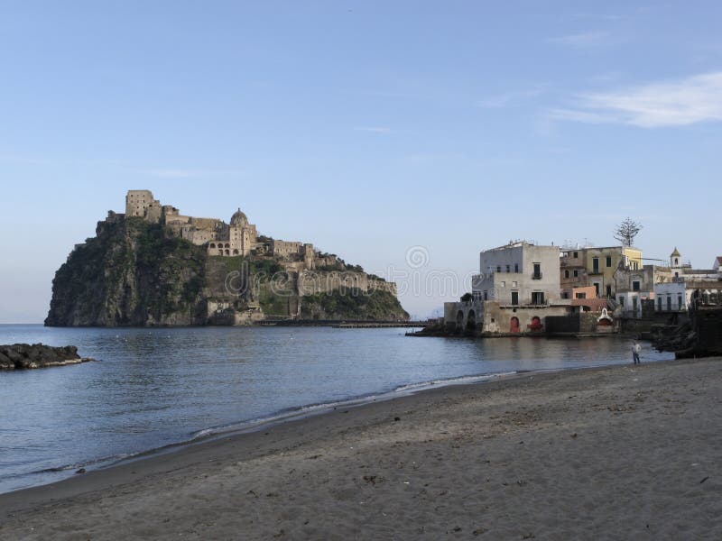 Ischia stock image. Image of coast, colorful, building - 13670505