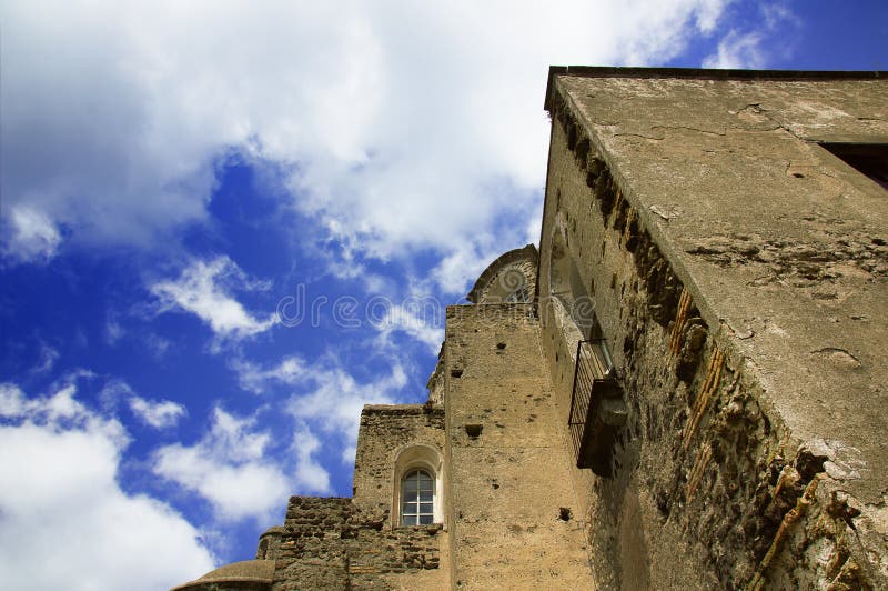 ISCHIA - Aragonese Castle stock photo. Image of fortress - 51658356