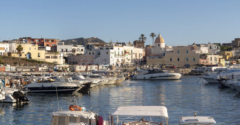 Ischia forio harbour stock image. Image of italy, white - 253332359