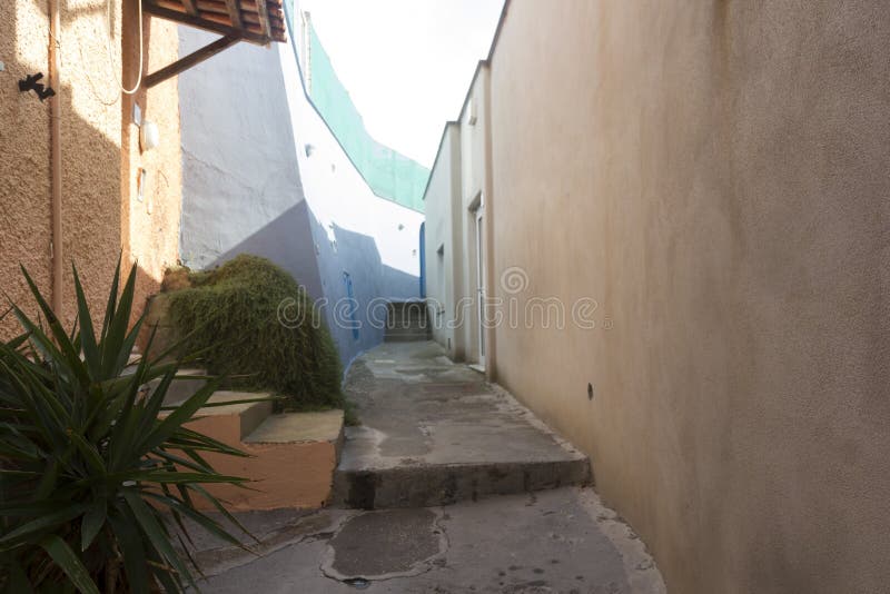 Sunset at Forio in Ischia stock photo. Image of yellow - 42636744