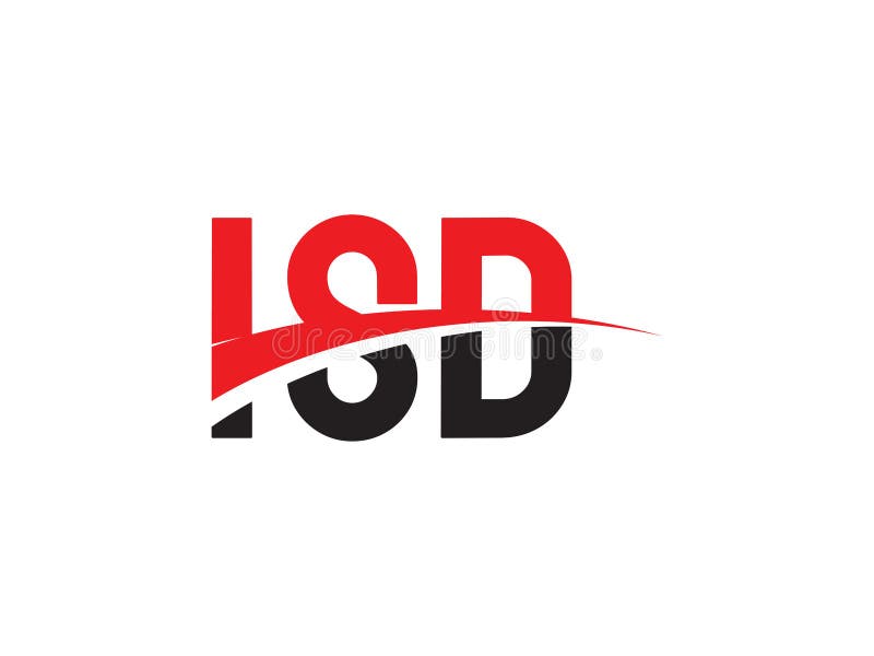 ISD Letter Initial Logo Design Vector Illustration Stock Vector ...