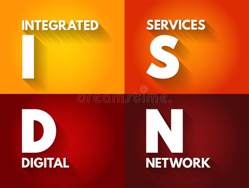 ISDN Integrated Services Digital Network - Set of Communication ...