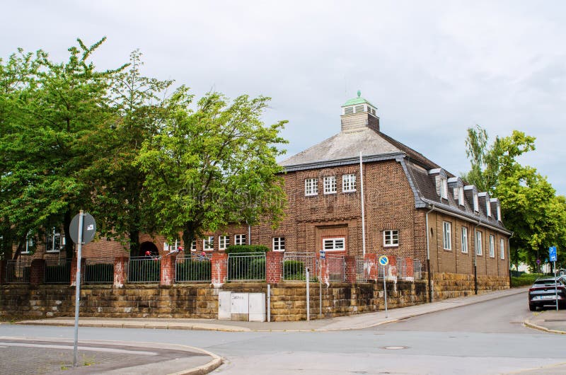 Iserlohn, Germany, June 2025, Realschule Secondary School Building ...