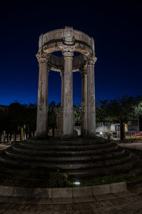 Isernia. Monument To the Fallen of the First World War Stock Image ...