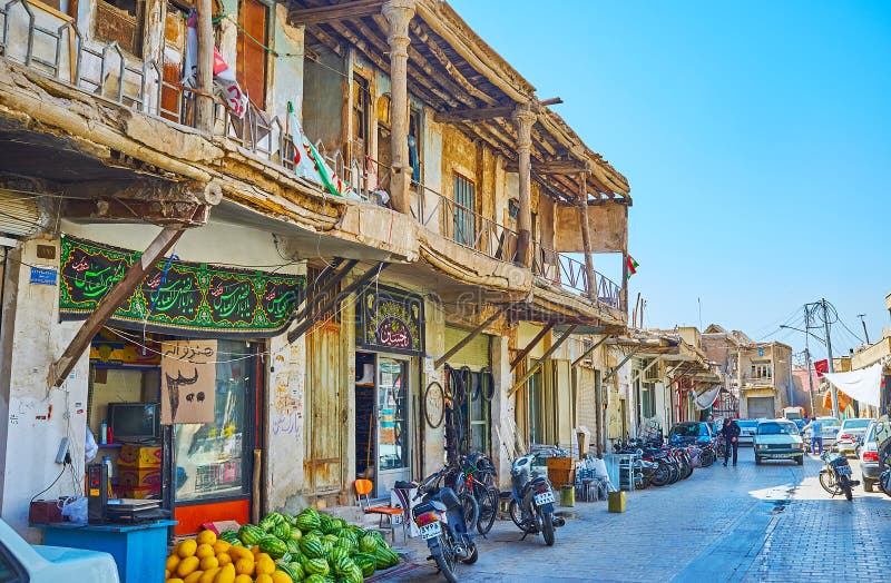 The Old Housing of Isfahan, Iran Editorial Photography - Image of ...