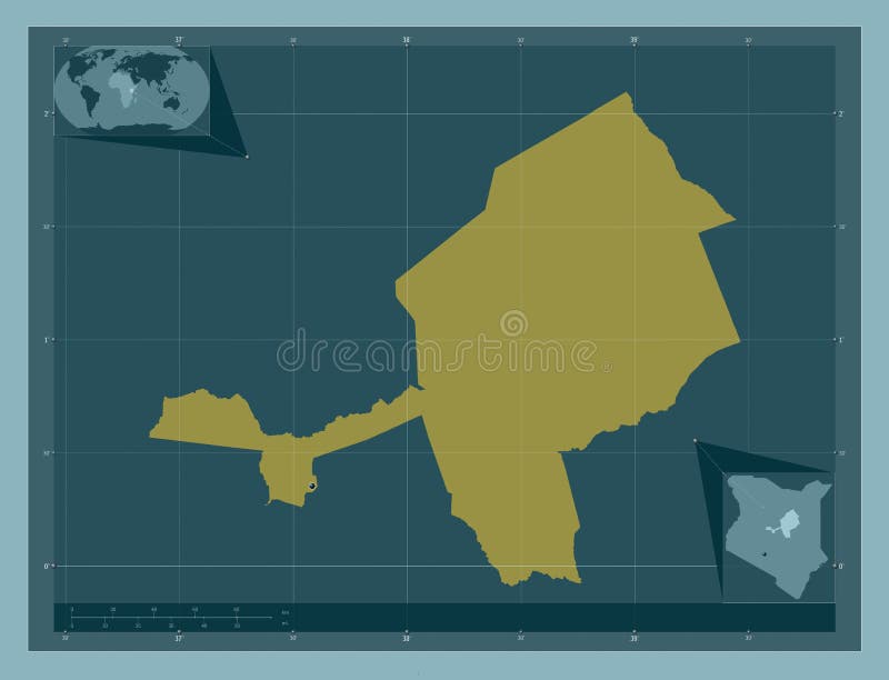 Isiolo, Kenya. Solid. Major Cities Stock Illustration - Illustration of ...