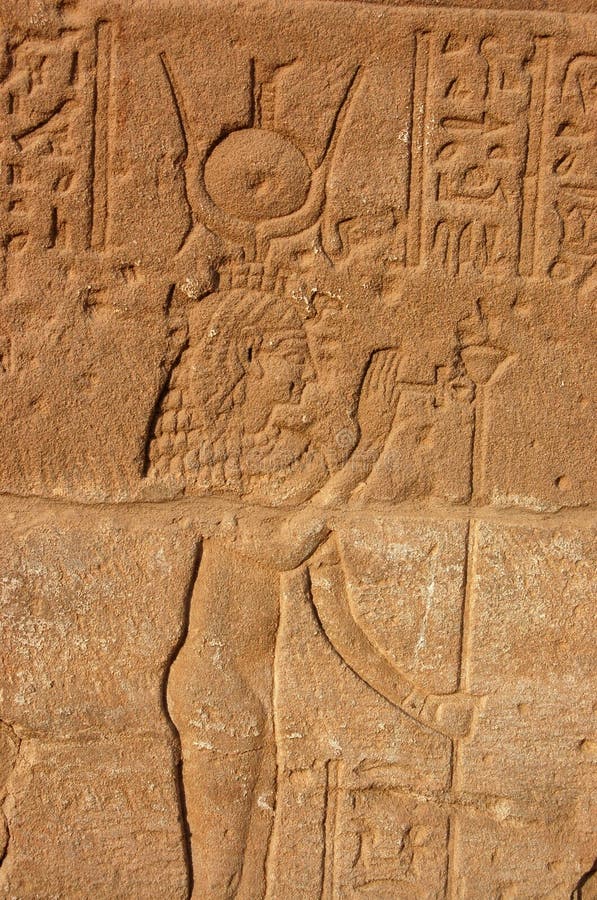 Goddess Isis stock photo. Image of stone, carving, throne - 8296268