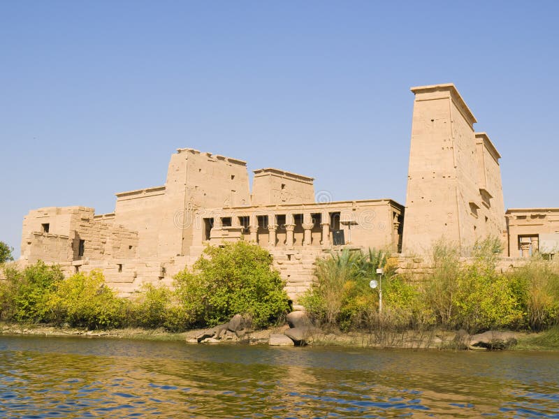 Isis temple stock image. Image of nasser, culture, stone - 7749349