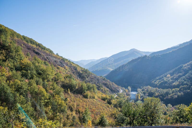 Iskar Gorge in Stara Planina Mountain, North of Sofia. Stock Image ...