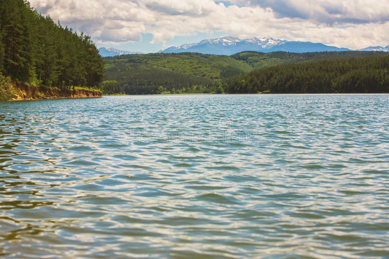 Iskar lake in Bulgaria stock photo. Image of samokov - 73187456