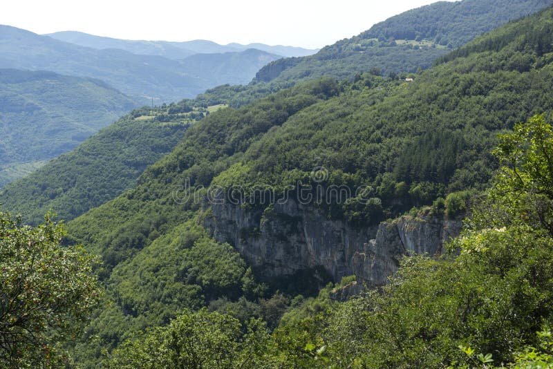 Iskar River Gorge at Stara Planina Mountain, Bulgaria Stock Photo ...
