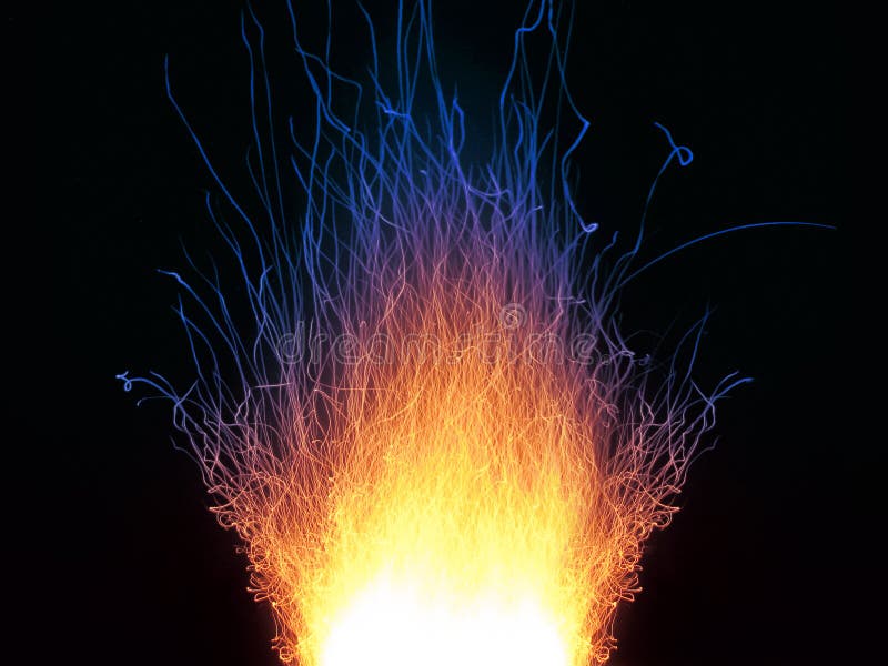 Iskry obraz stock. Obraz złożonej z element, sztuka, piłka - 5248679