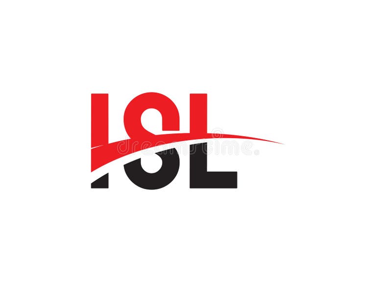 ISL Letter Initial Logo Design Vector Illustration Stock Vector ...