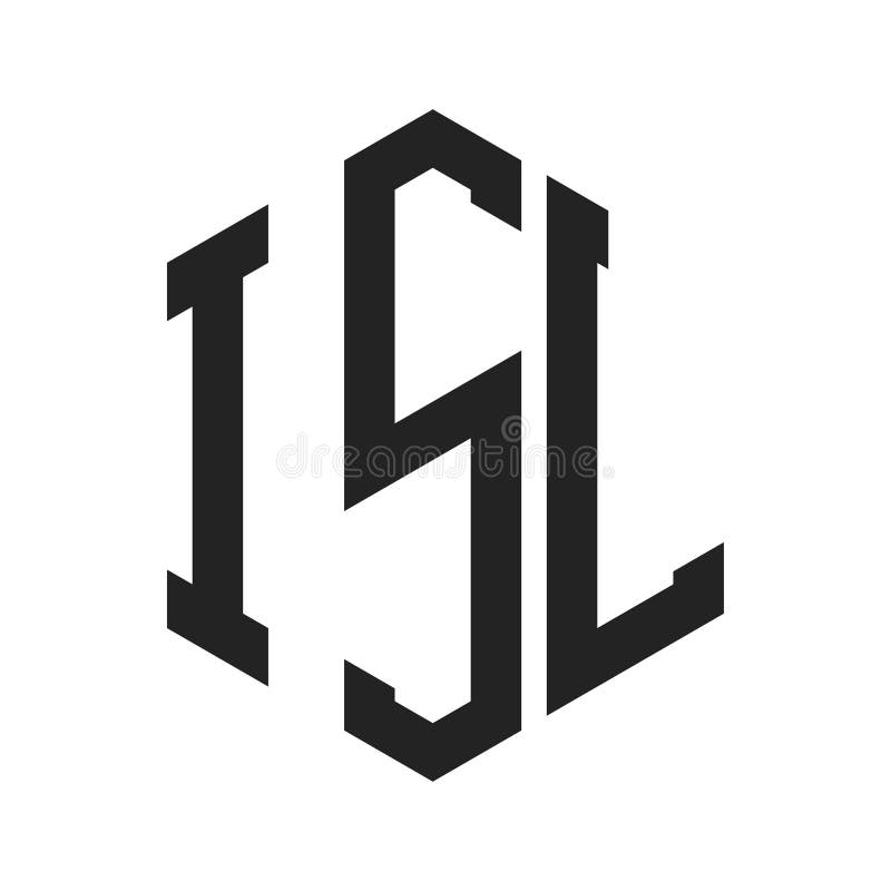 ISL Logo Design. Initial Letter ISL Monogram Logo Using Hexagon Shape ...