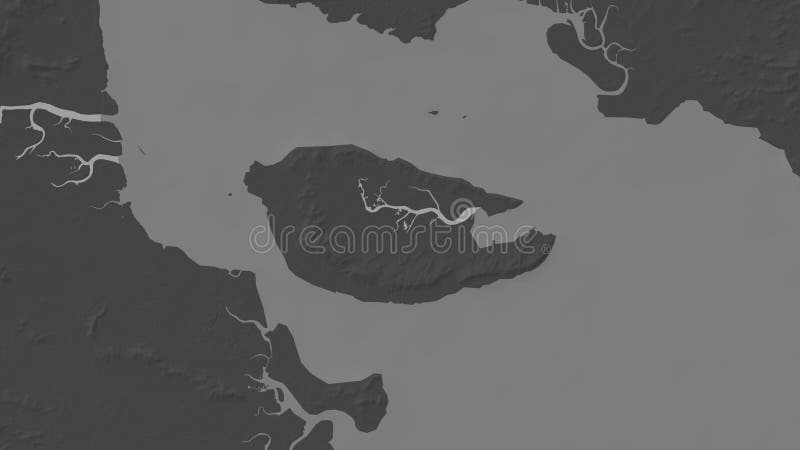 Isla Chira. Costa Rica. Bilevel Stock Illustration - Illustration of ...