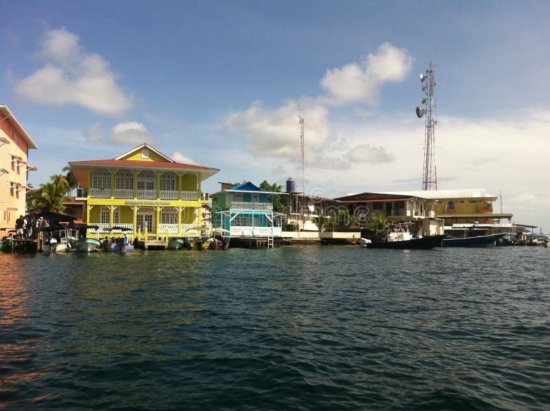 Isla Colon, Del Toro De Bocas Imagen de archivo - Imagen de urbano ...