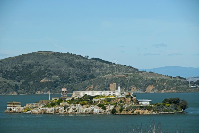 Isla de Alcatraz imagen de archivo. Imagen de agua, célula - 2130327