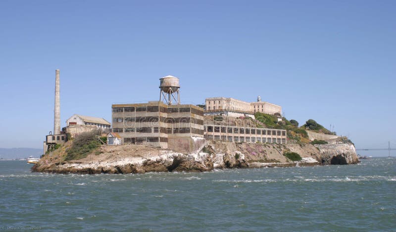 Isla de Alcatraz imagen de archivo. Imagen de alcatraz - 6115811