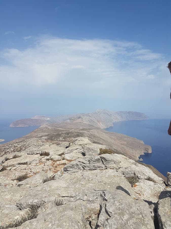 Isla de Amorgos imagen de archivo. Imagen de isla - 102049623