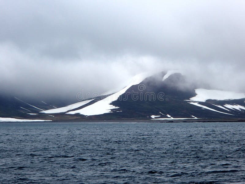 Isla De Bering El Mar De Bering, Comandante Islands Imagen de archivo ...