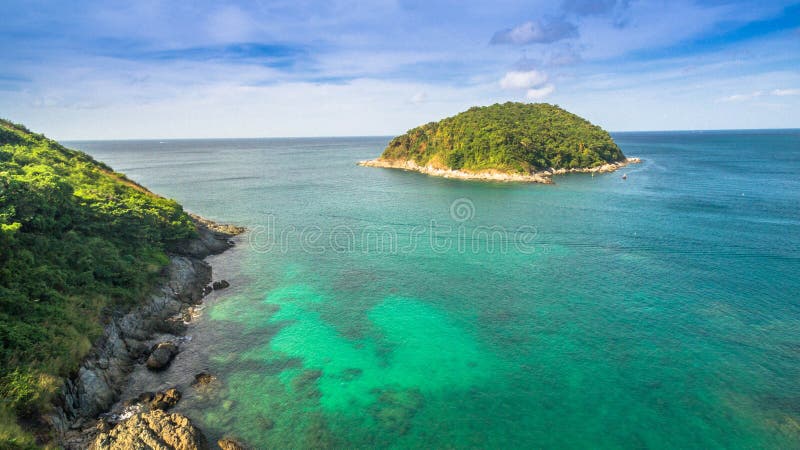 Isla De Dorn No Lejos De La Playa De Nui Foto de archivo - Imagen de ...