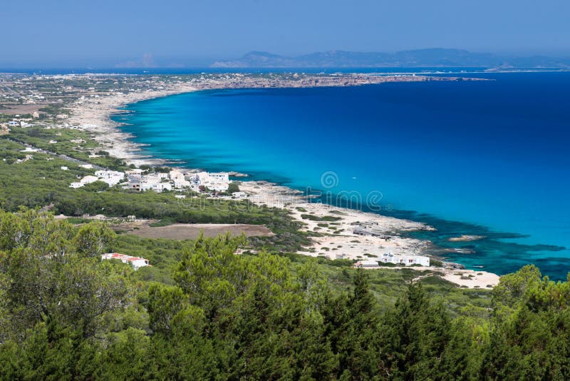 Isla de Formentera, España foto de archivo. Imagen de verano - 18107728