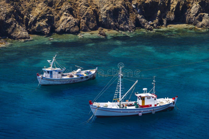 Isla de Fourni imagen de archivo editorial. Imagen de barco - 121476814