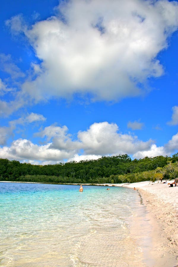 Isla de Fraser, Australia foto de archivo. Imagen de terreno - 3230504