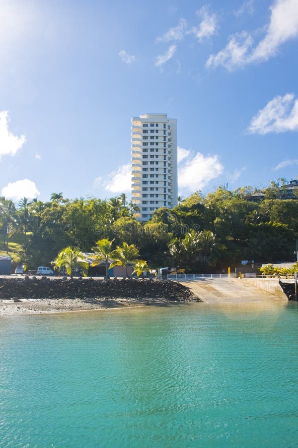 Barra Del Poolside De La Isla De Hamilton Imagen de archivo - Imagen de ...