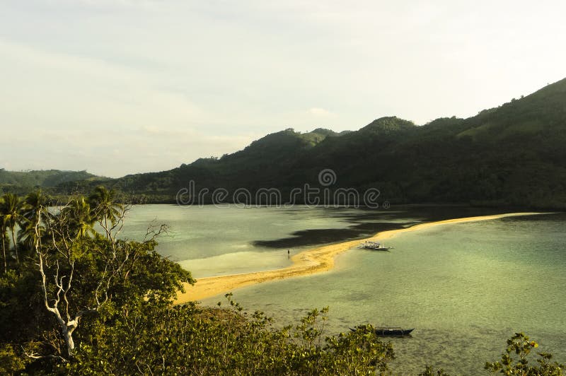 Panorama De La Isla De La Serpiente Imagen de archivo - Imagen de ...