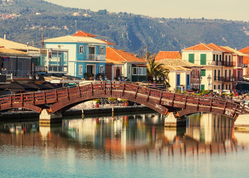 Lefkada foto de archivo. Imagen de grecia, isla, continente - 101915300